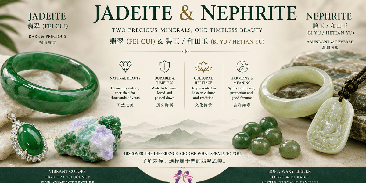 Jadeite and Nephrite: Timeless gems with exceptional value– AME Jewellery