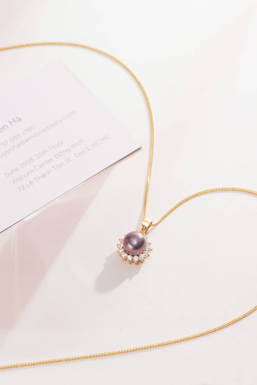 Cultured Pearl Pendant Necklace: Grace and Elegance– AME Jewellery